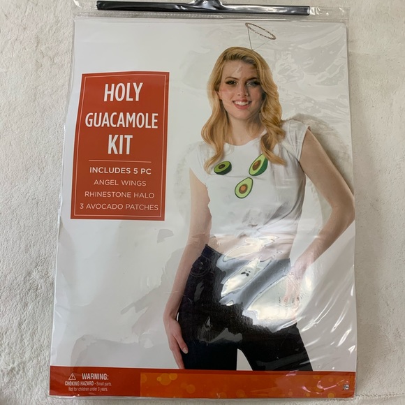 Accessories | Halloween Holy Guacamole Costume Angel Wings | Poshmark